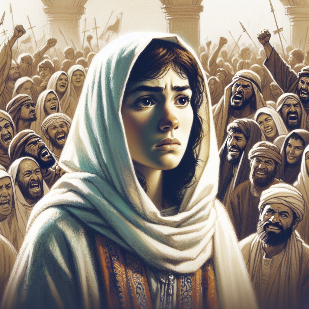 When her people fell | Bible Art