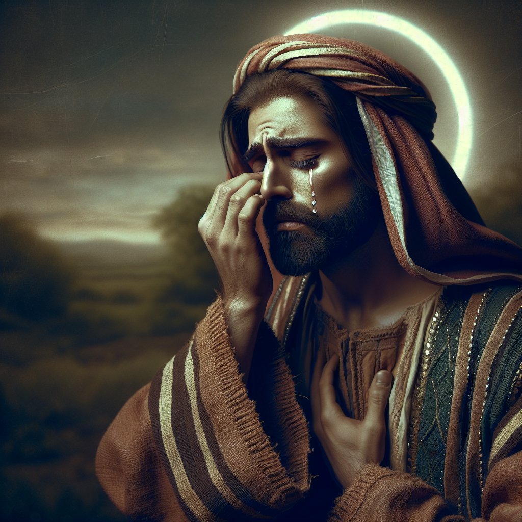 Jesus wept | Bible Art