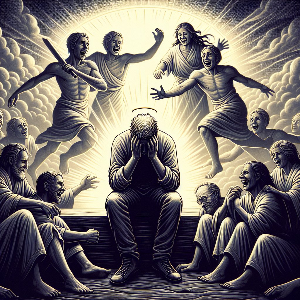 All my enemies have | Bible Art