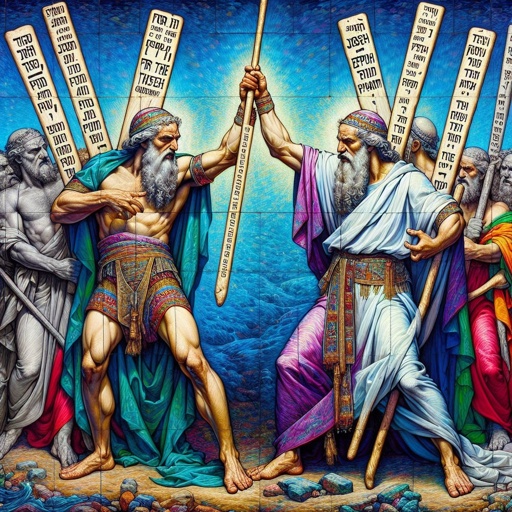 What does Ezekiel 37:16 mean? | Bible Art