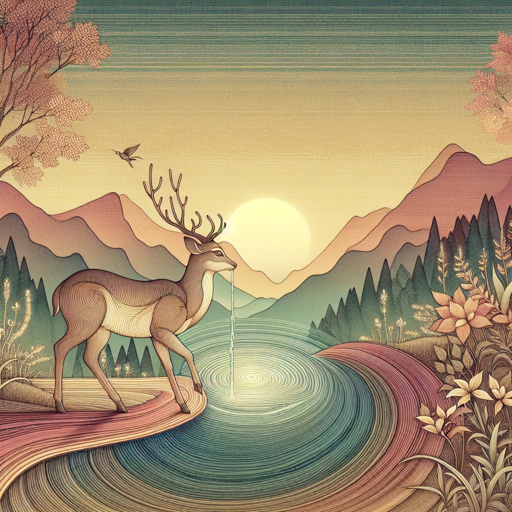 Psalm 42:1-2 Artwork | Bible Art