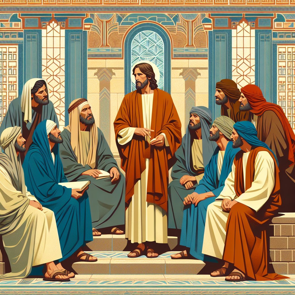 Mark 8:27-30 Artwork | Bible Art
