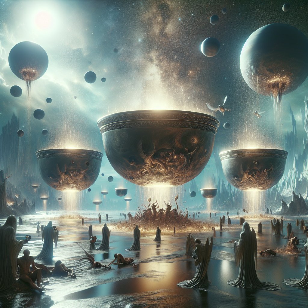 The bowls of wrath a | Bible Art