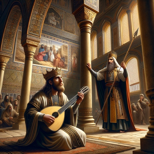King Saul Artwork | Bible Art