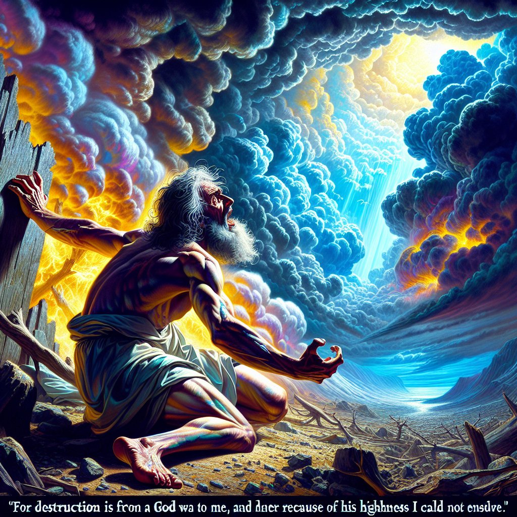 Job 31 23 Artwork Bible Art