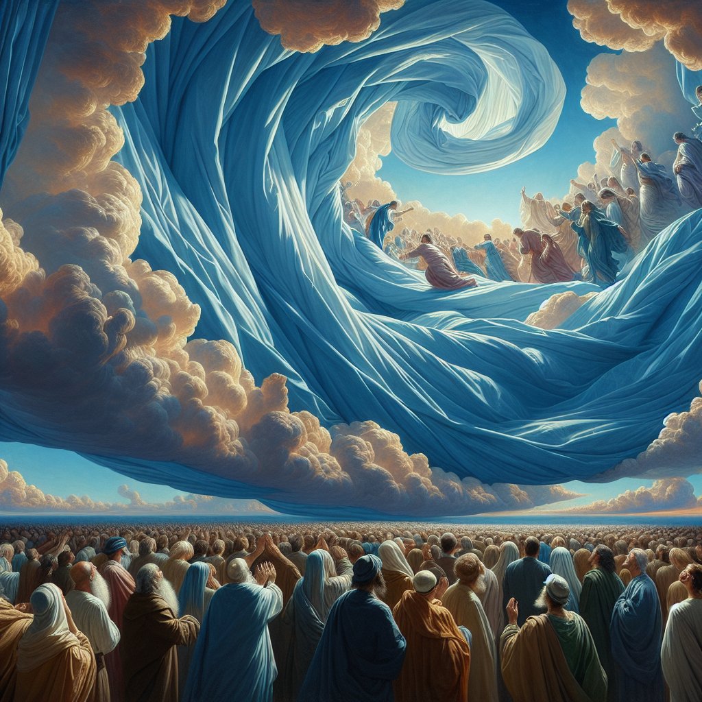 A large scroll flyin | Bible Art