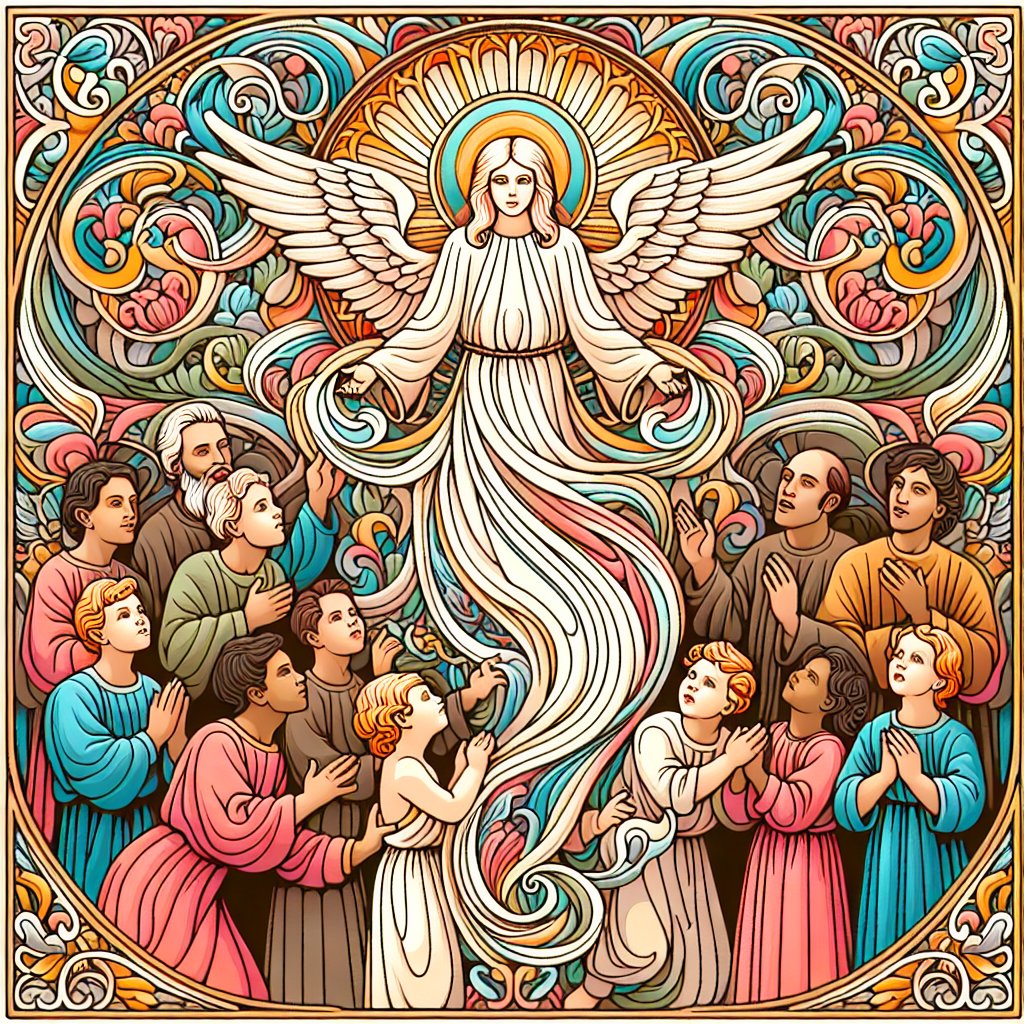 The Holy Spirit inte | Bible Art