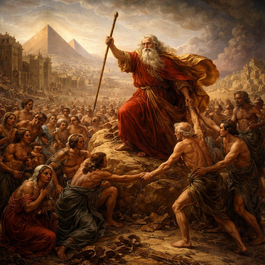 Make an image of Mos | Bible Art