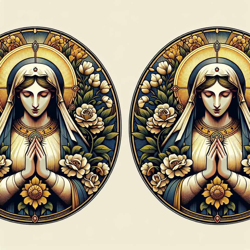 Mary Queen of All Sa | Bible Art
