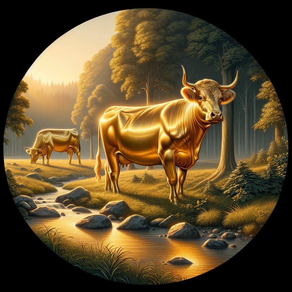 The Golden Calf Artwork | Bible Art