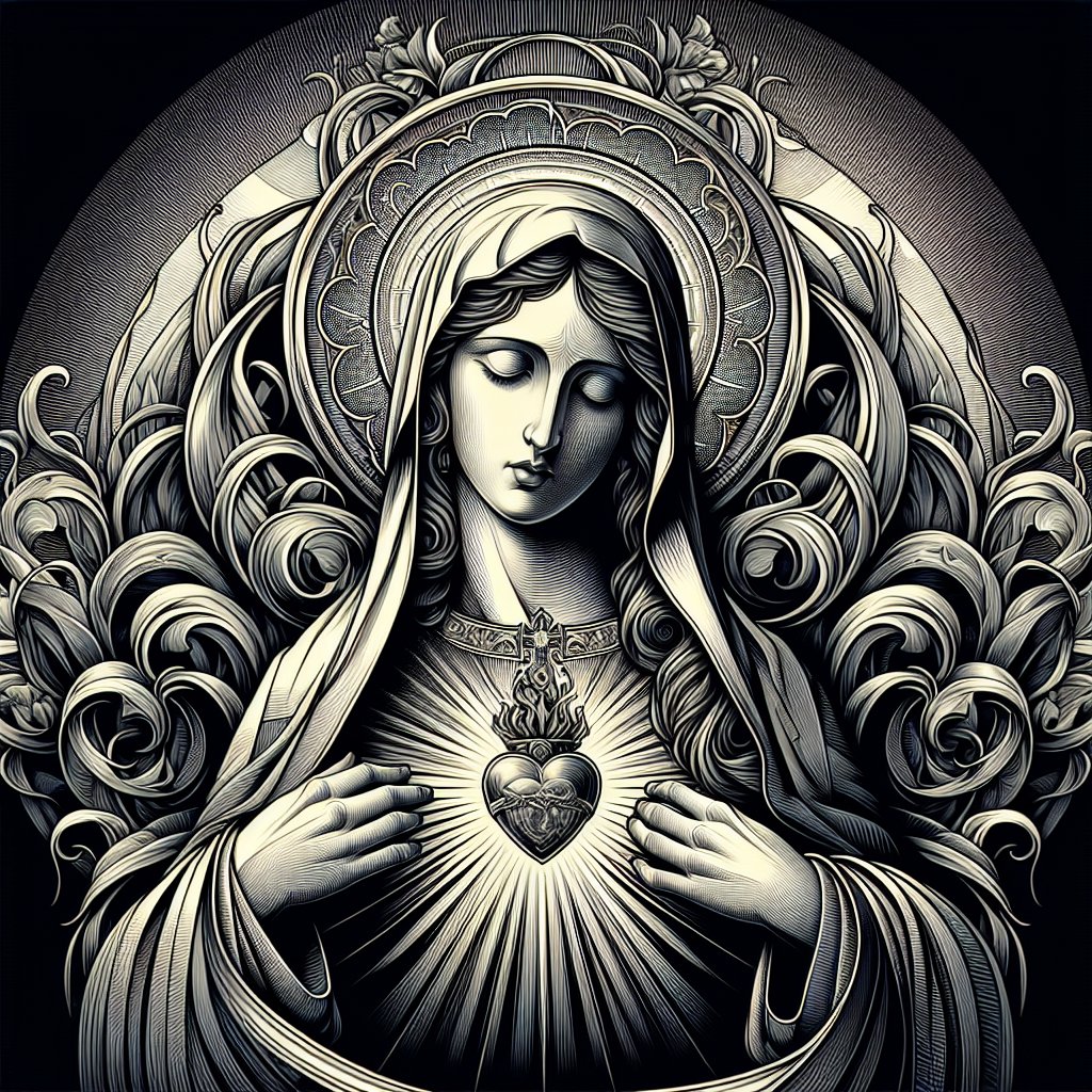 Our Lady of the Imma | Bible Art