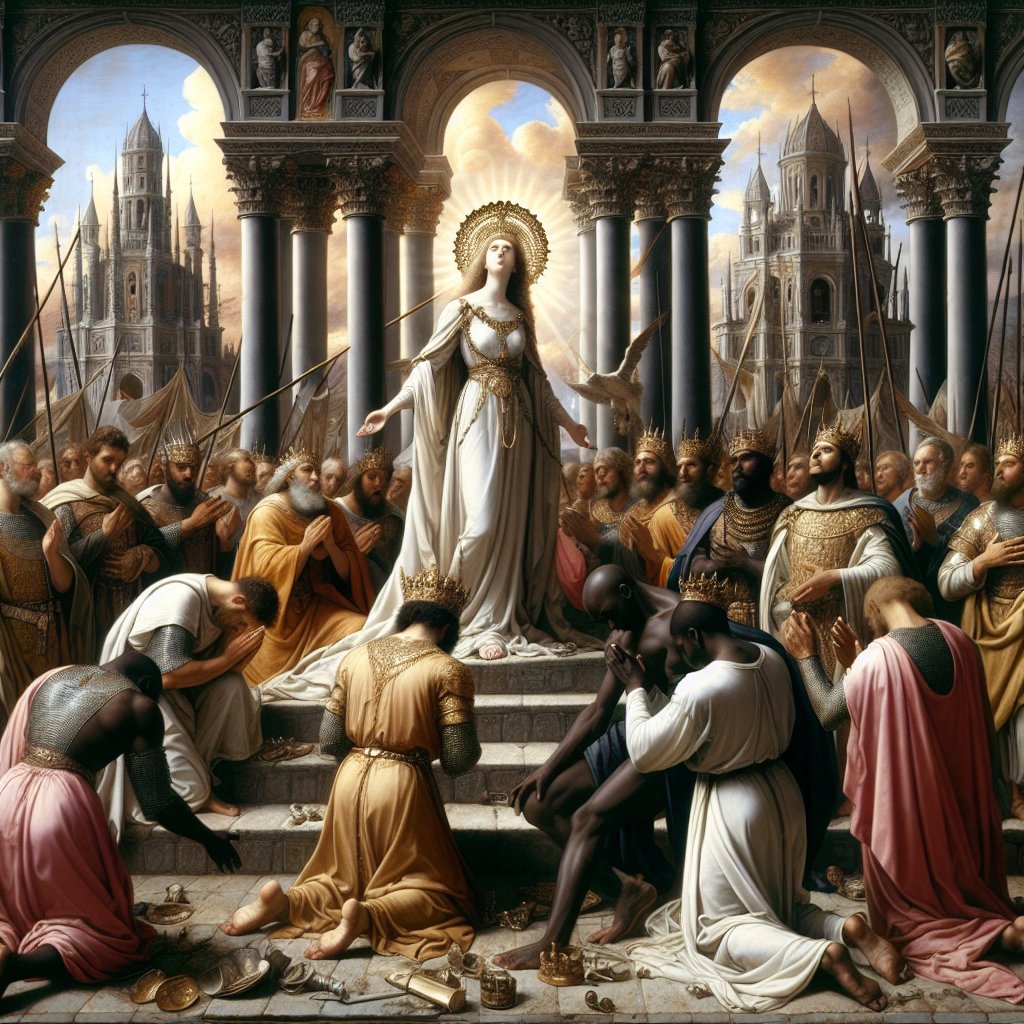 He has brought her k | Bible Art