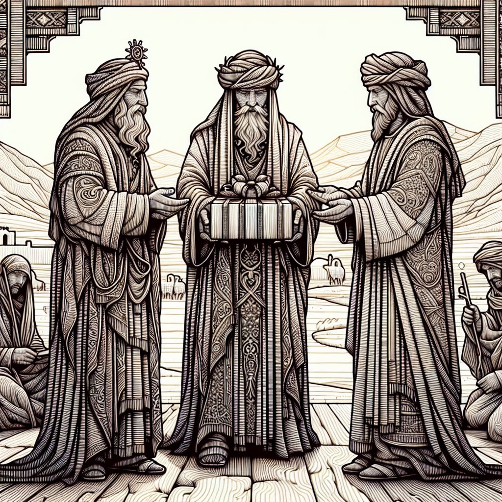 The three Wise Men | Bible Art