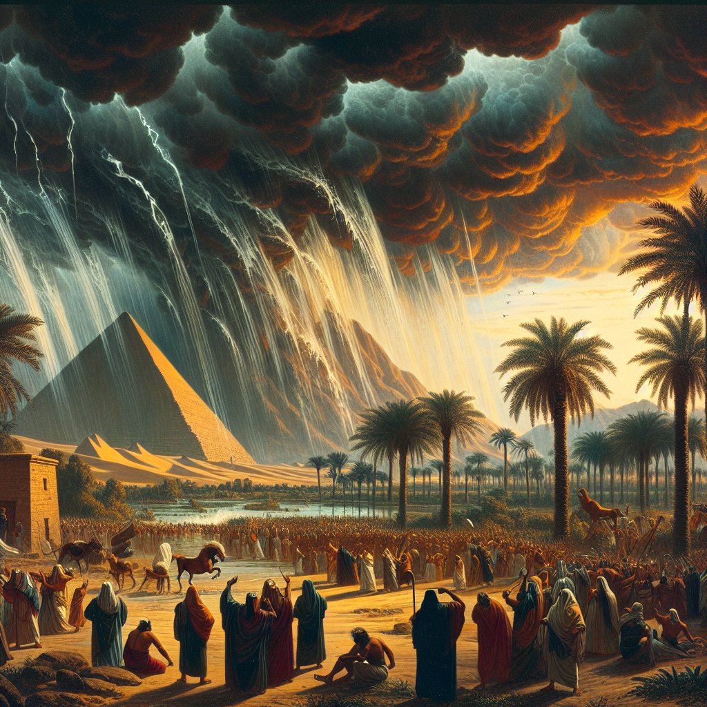 Exodus 9:18 Artwork | Bible Art