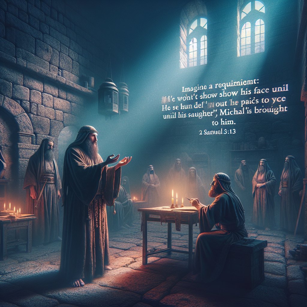 What Does 2 Samuel 3 13 Mean Bible Art