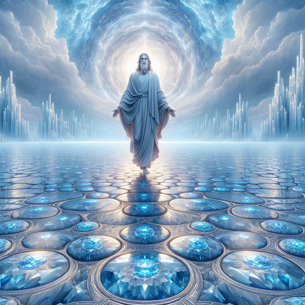 And they saw the God | Bible Art