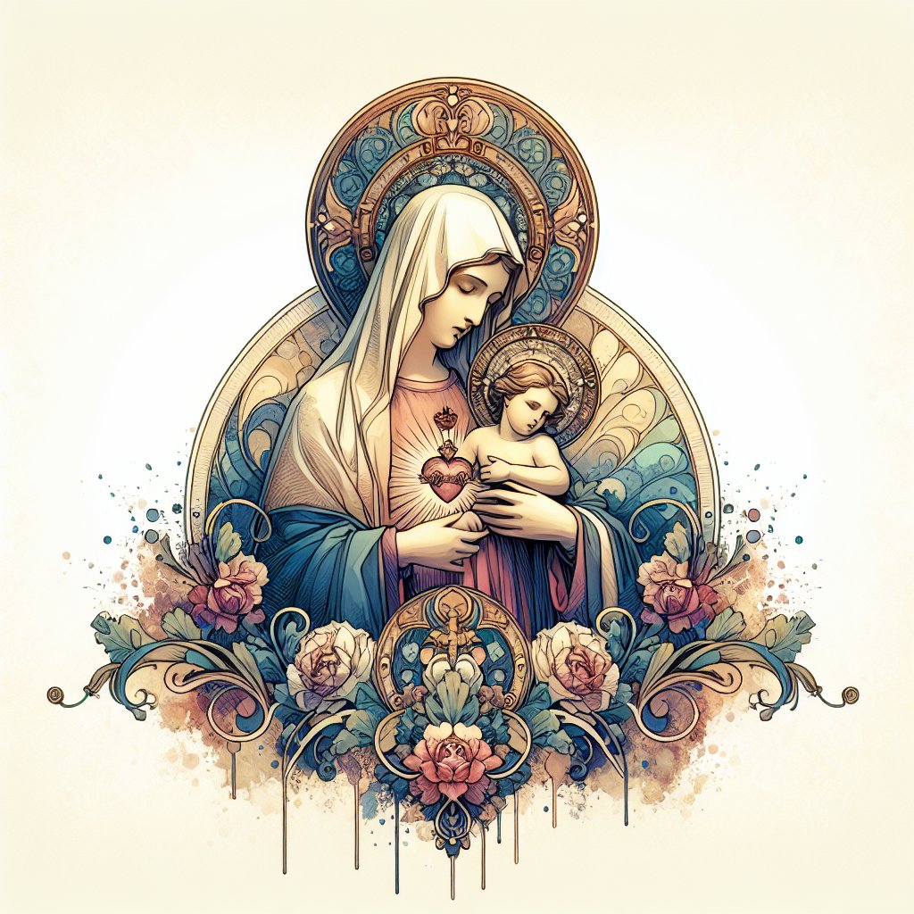 Our Lady of the Imma | Bible Art