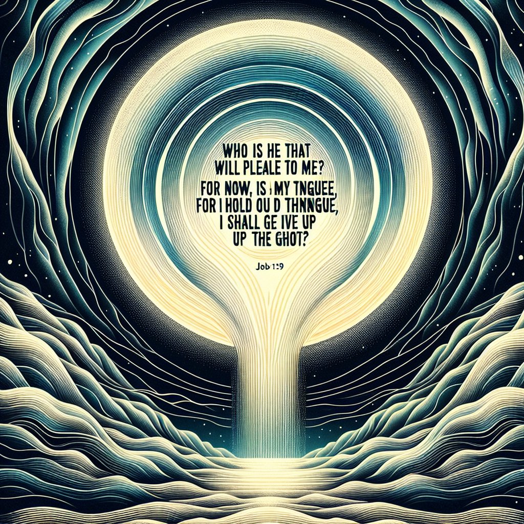 Job 13:19 Artwork | Bible Art