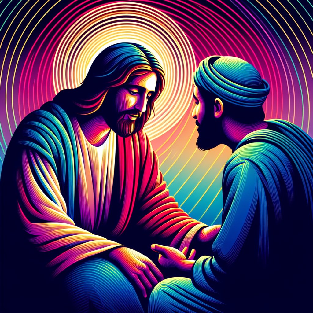 Jesus's and his brot | Bible Art