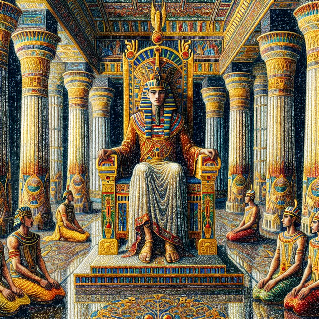 Scene: A grand Egypt | Bible Art