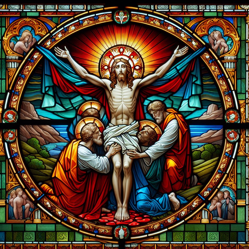 Jesus cleansed the e | Bible Art
