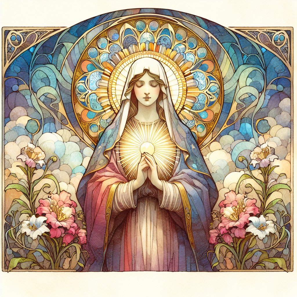 Mary Queen of All Sa | Bible Art