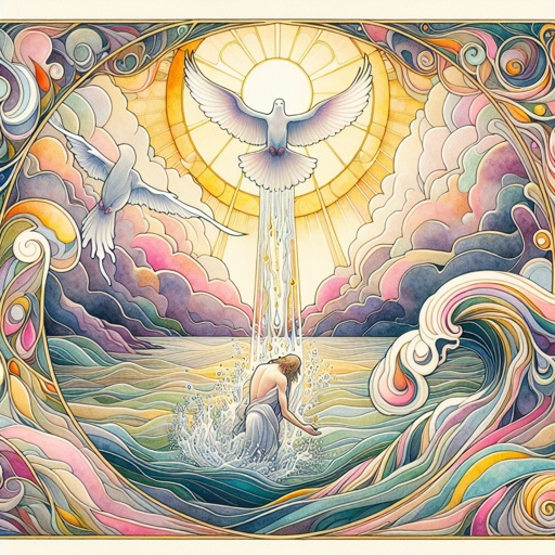 Matthew 3 Artwork Bible Art