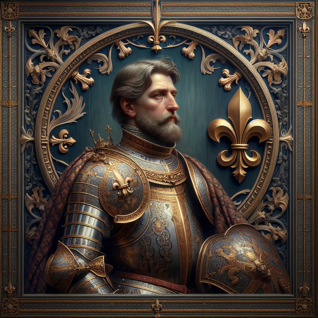 Saint Louis King of | Bible Art