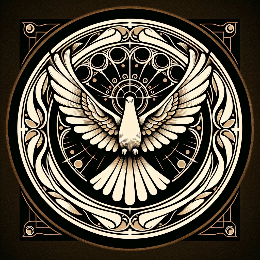 The Holy Spirit as a | Bible Art
