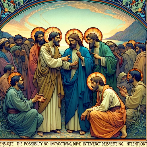 James and John ask J | Bible Art