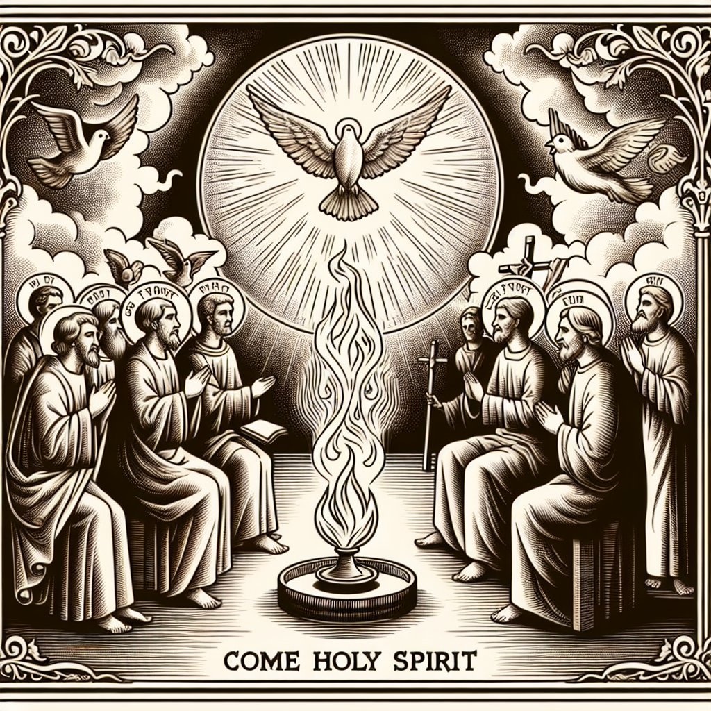 Come Holy Spirit | Bible Art
