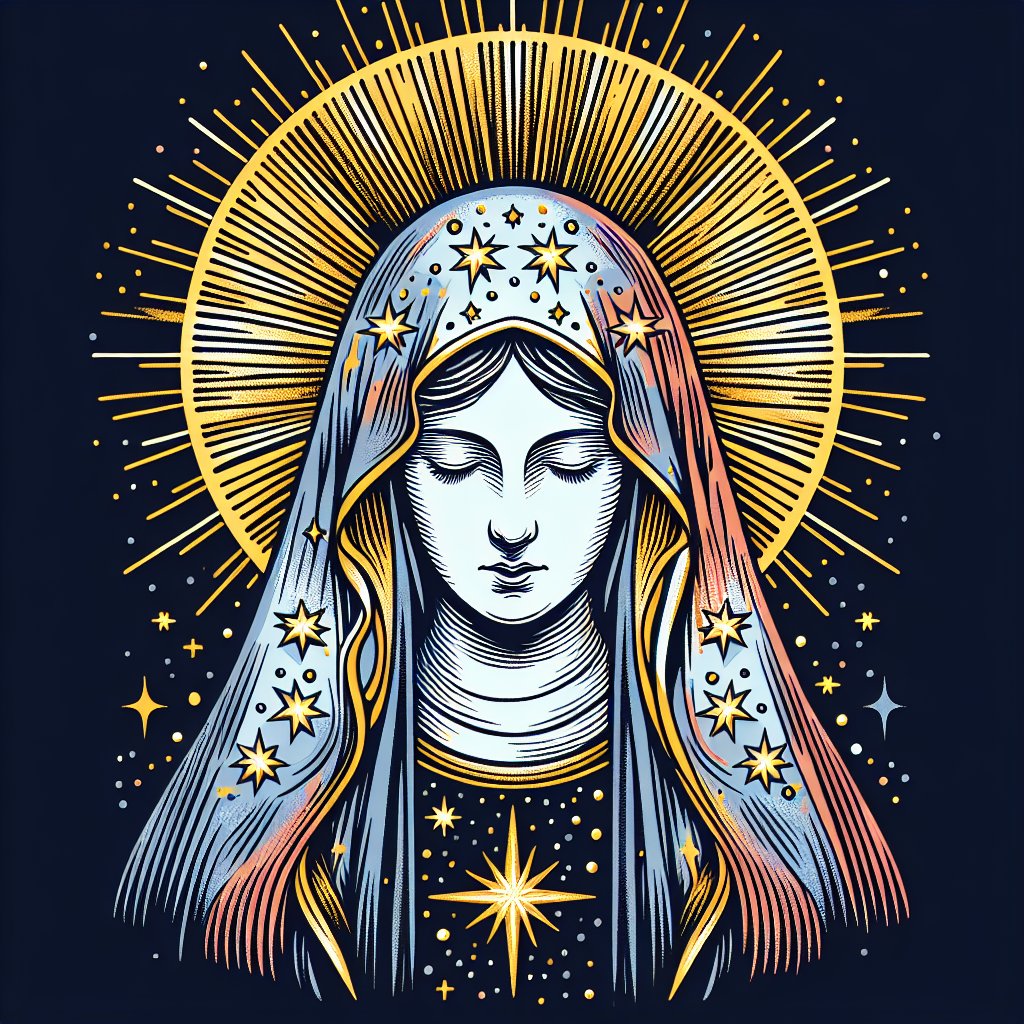 Our Lady or Lourdes, | Bible Art