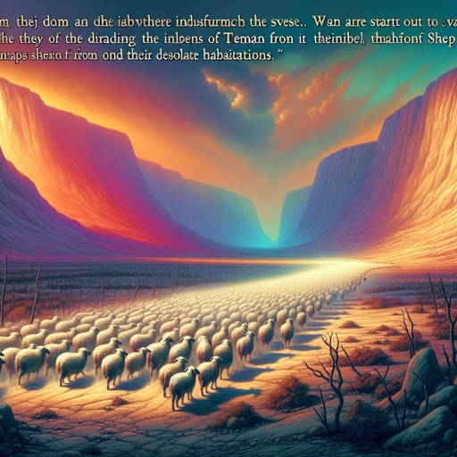 What does Jeremiah 49:20 mean? | Bible Art