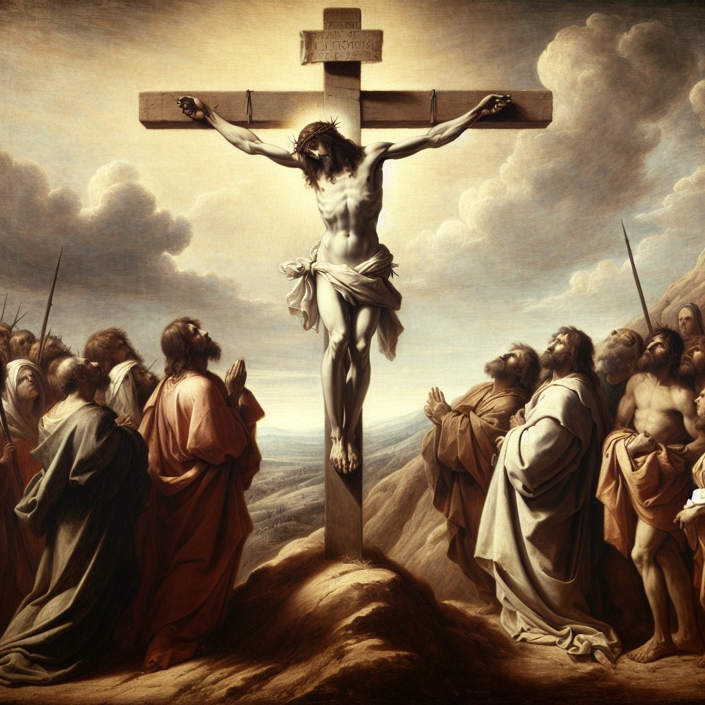 Jesus Christ crucifi | Bible Art