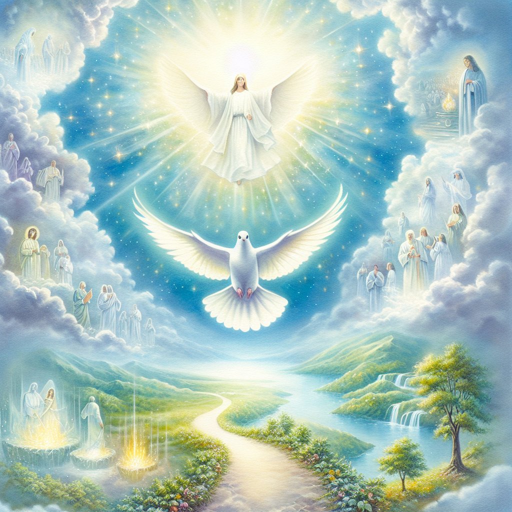 The Holy Spirit Artwork | Bible Art