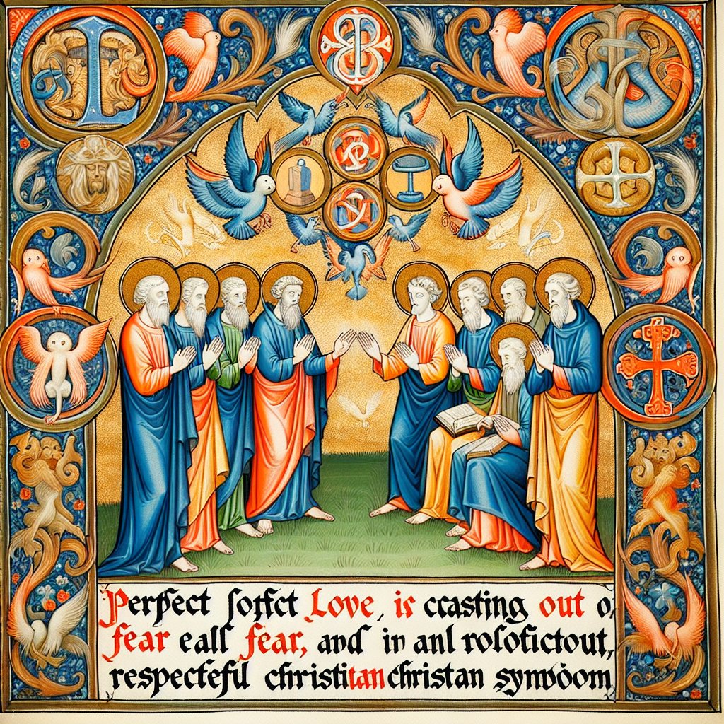 perfect love cast ou | Bible Art