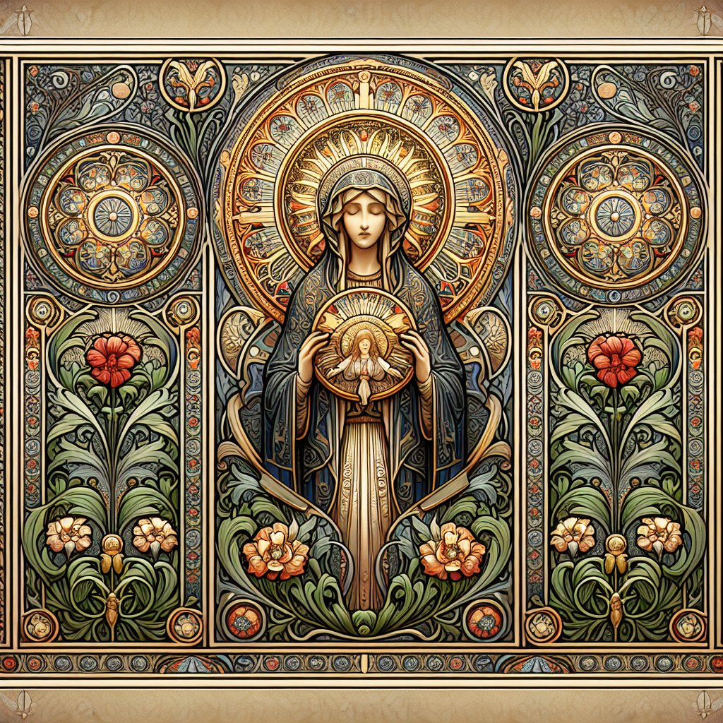 Mary Our Lady of Wal | Bible Art