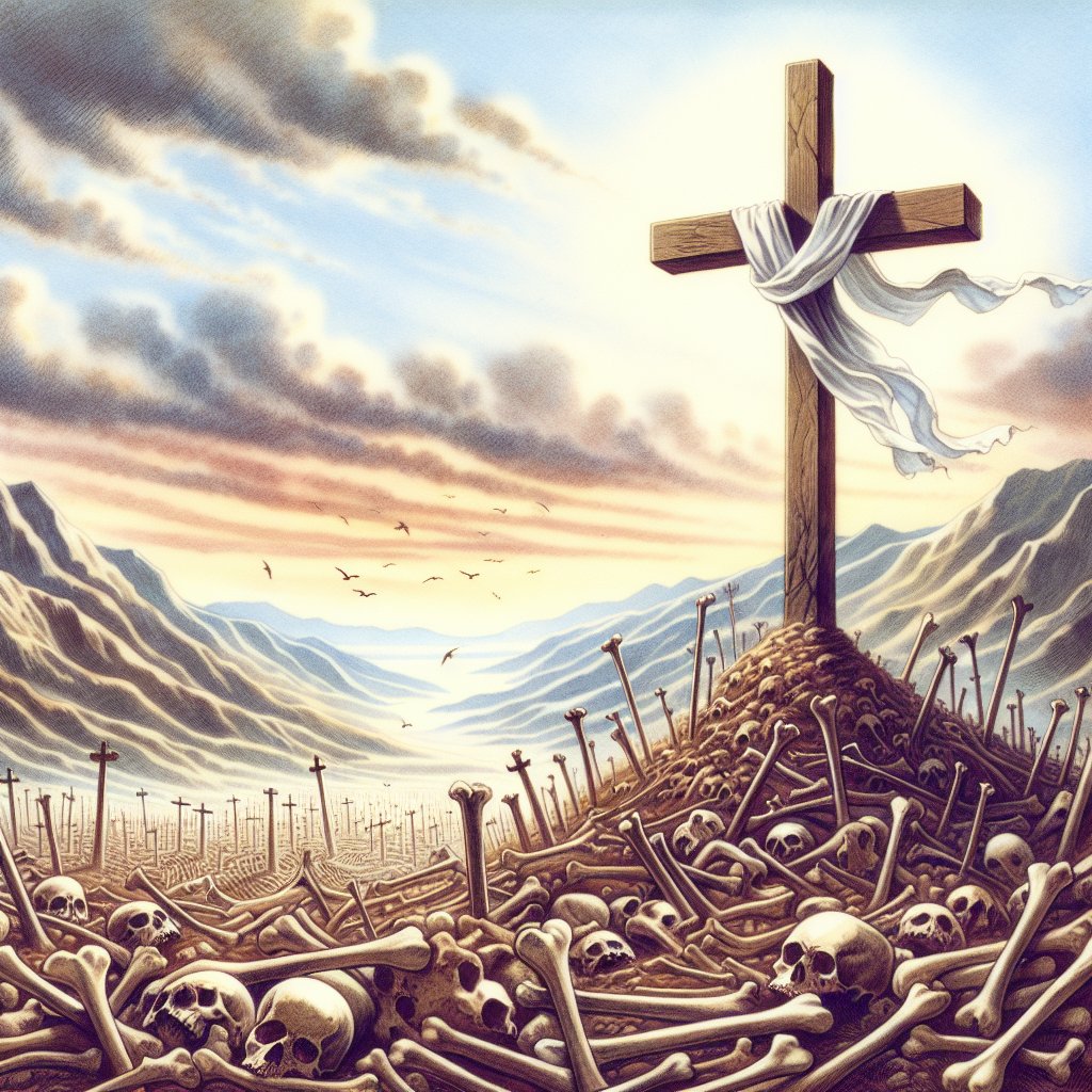 Ezekiel 1:1 Artwork | Bible Art