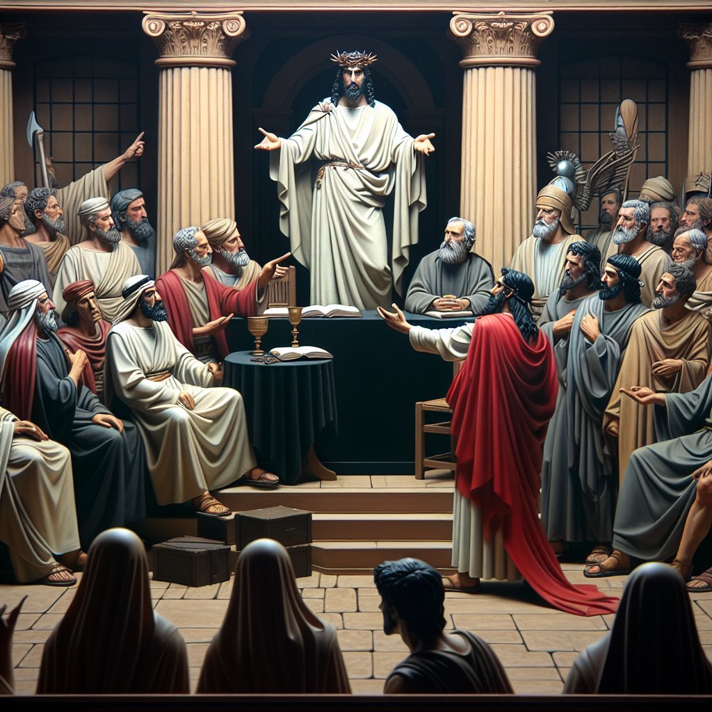 What does Luke 23:3 mean? | Bible Art
