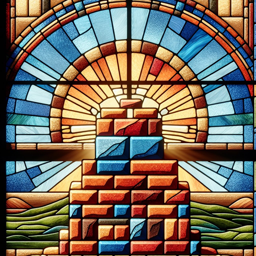 One brick upon anoth | Bible Art