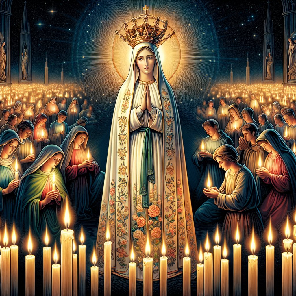 Our Lady of Fatima w | Bible Art