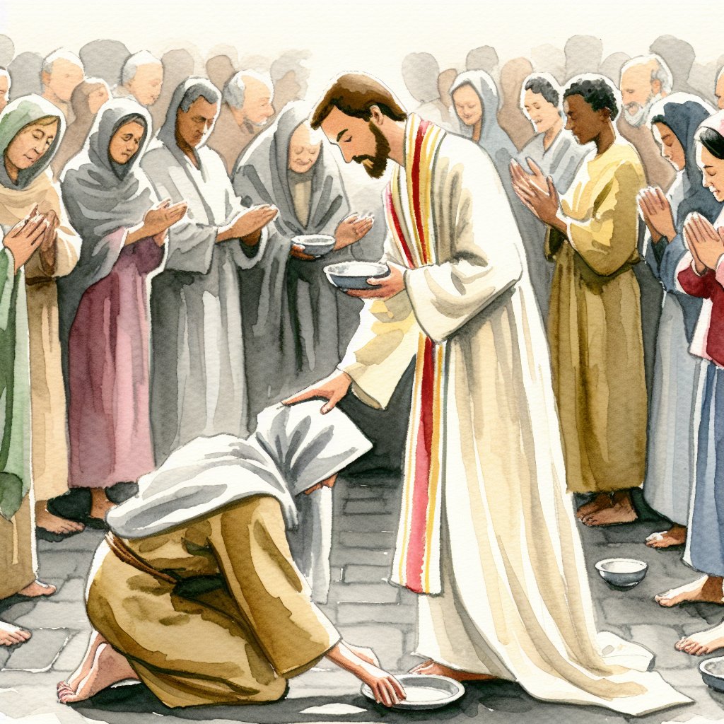 Jesus said, ‘If any | Bible Art