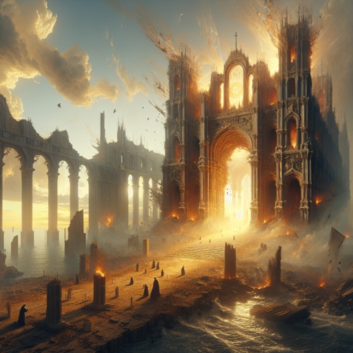 The Cleansing Of The Temple Artwork | Bible Art