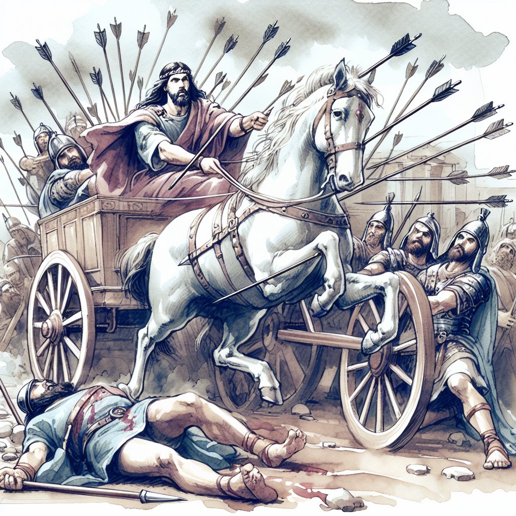 The archers shot Kin | Bible Art