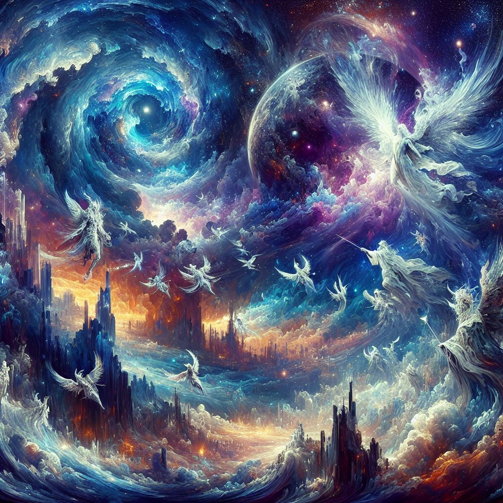 War in heaven | Bible Art