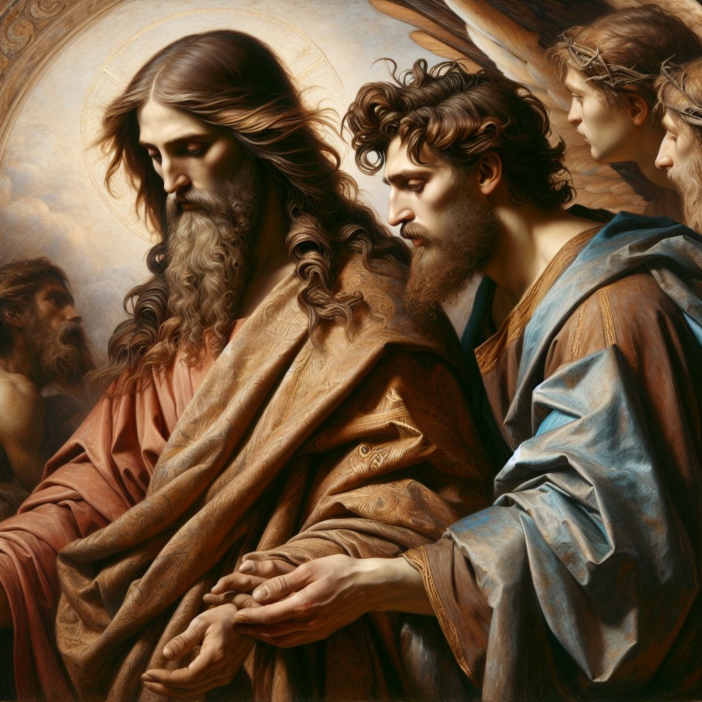 Jesus with me | Bible Art