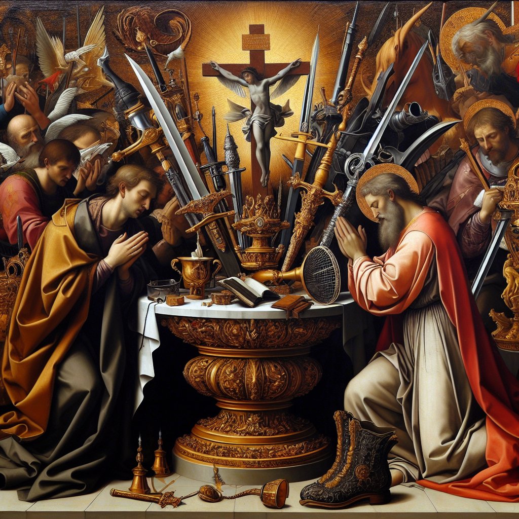 Weapons of praise | Bible Art