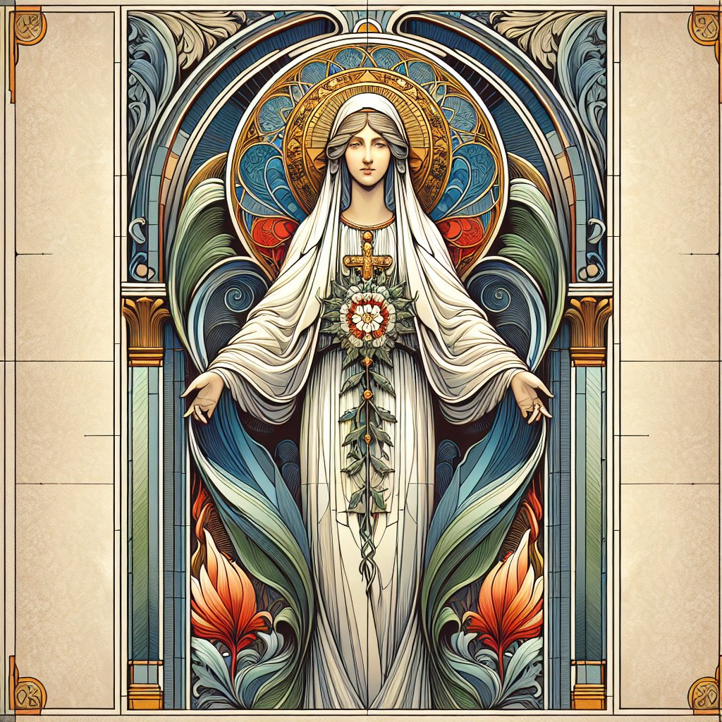 Mary Queen of All Sa | Bible Art