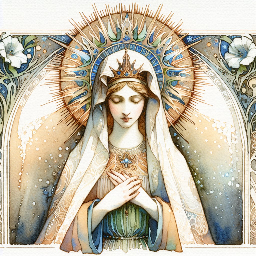 Mary Queen of Heaven | Bible Art