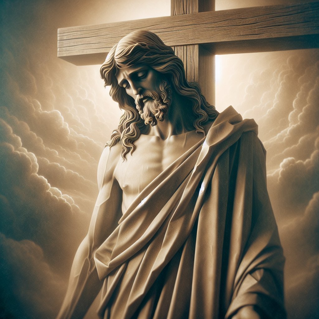 Jesus on the cross | Bible Art